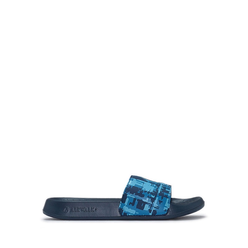 Airwalk Tydee Men's Slides- Blue | Shopee Philippines