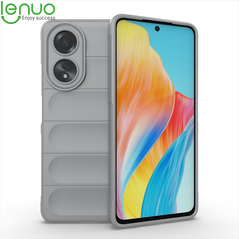 Lenuo Silicone Soft Phone Case For Oppo A60 A79 5G A58 A78 A38 A18 4G ...