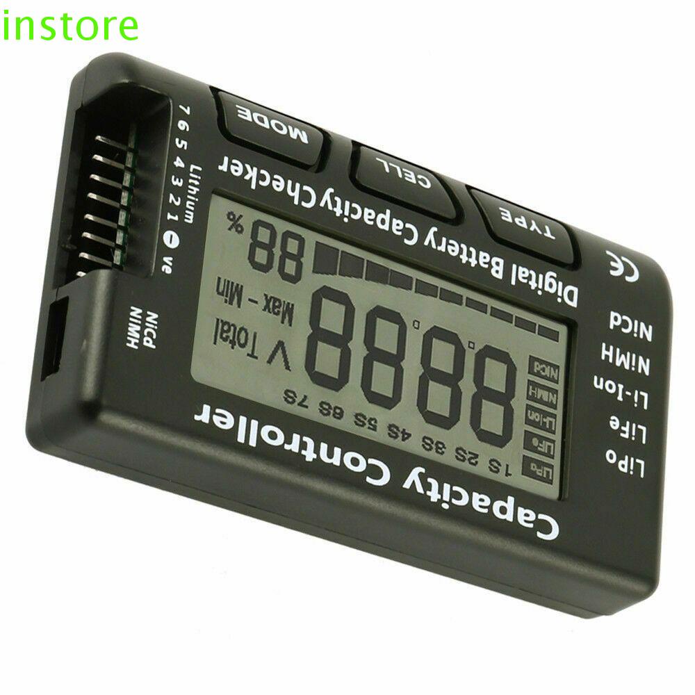 INSTORE Voltage Tester Battery Testers Controller Test Lipo Battery ...