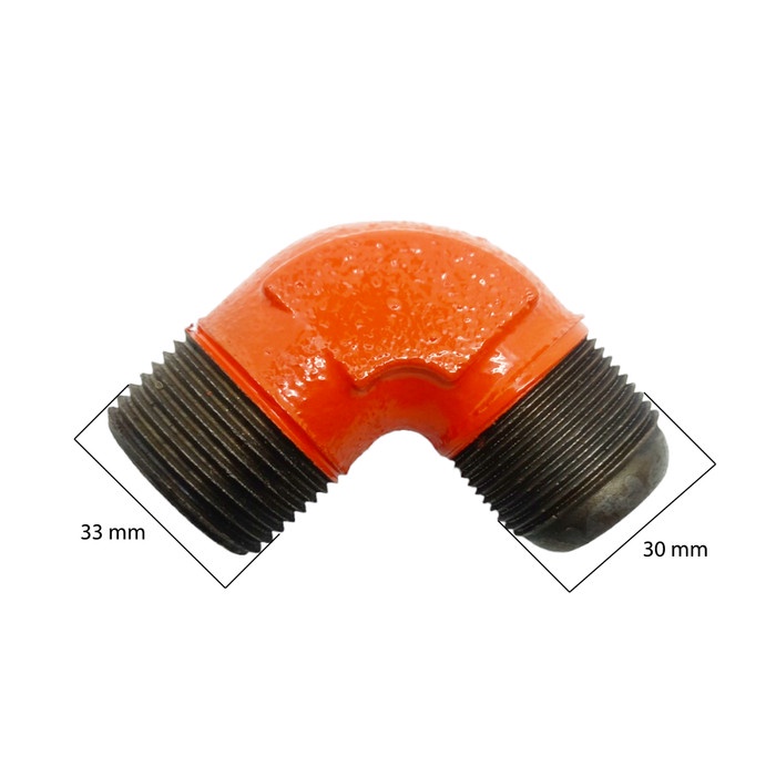 Air Compressor Pipe Elbow 7.5 Hp - 10 Hp Discharge Pipe Elbow 1 Inch ...