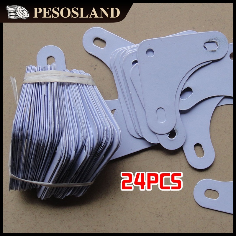 24Pcs Corner Plate Slotted Angle Bar For Slotted Angle Shelf / Rack ...