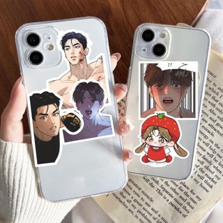 ANTIONE Korean BL Manwha Jinx Sticker, Korean BL Manwha Jinx Anime Joo ...
