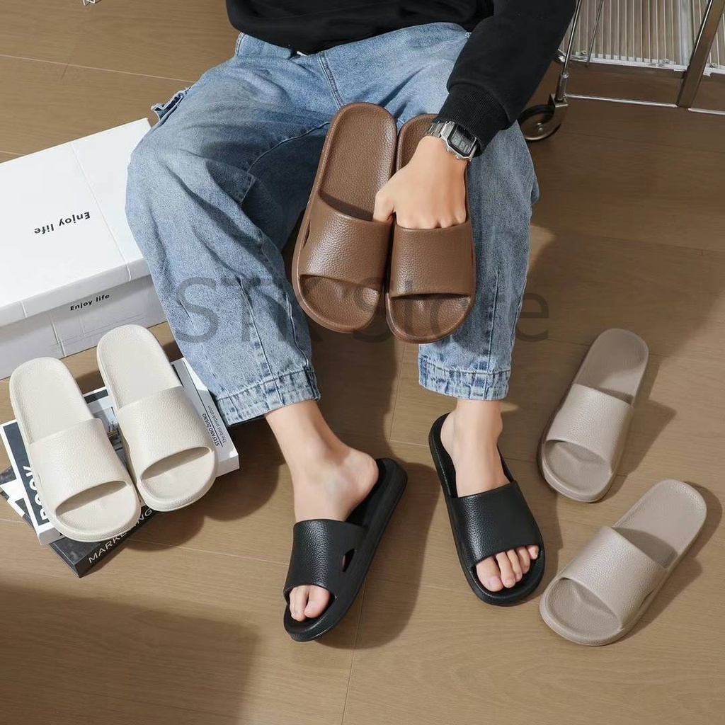 ST808 SHUTA Fashion Men's Home Slippers EVA Anti Slip Flip Flop ...