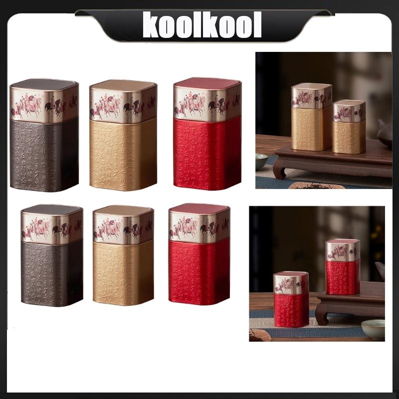 Kool Vintage Containers Small Storage Tin With Lid Metal Small ...