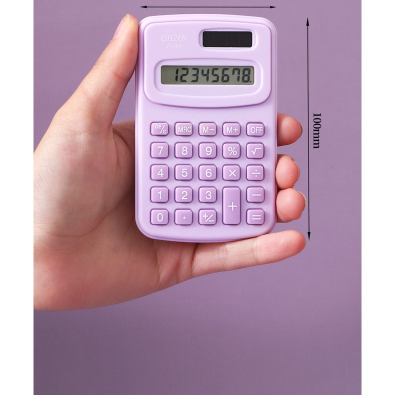 ACME Mini Electronic Calculator 8 Digits Display/battery,school/office ...