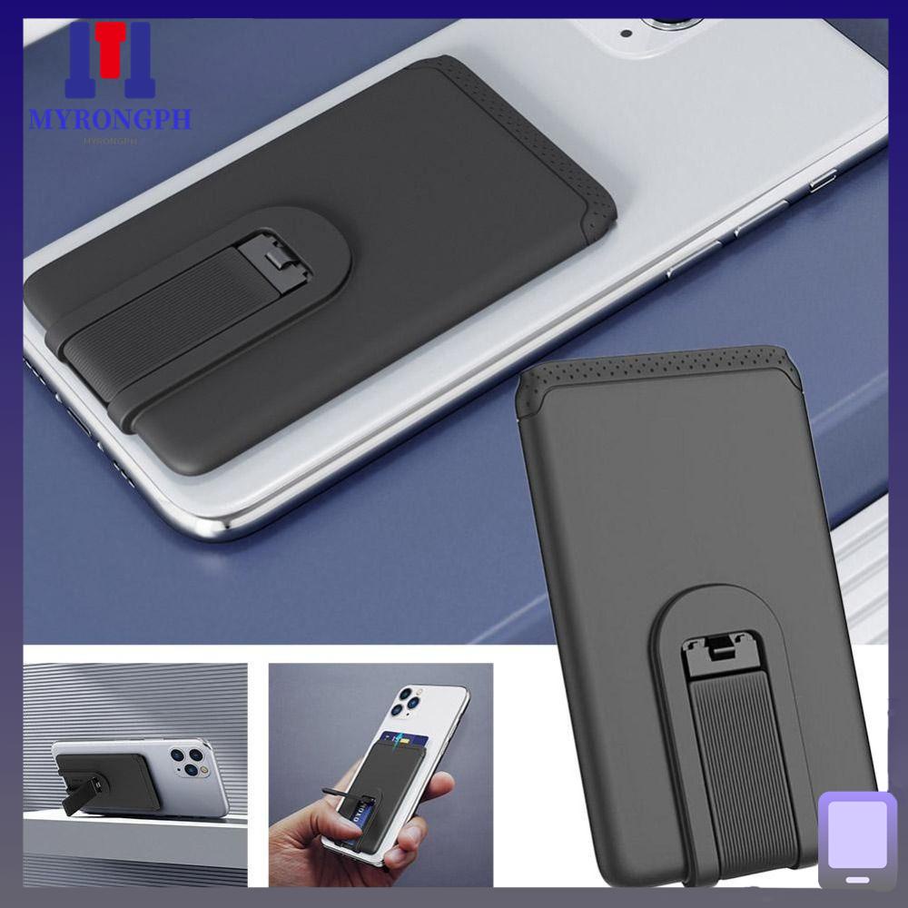 MYRONGPH Phone Card Holder, Stick on Back Stand Wallet , Convenient ...