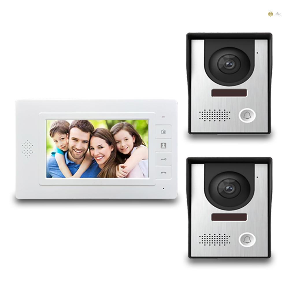 [Ready Stock] Wired Video Intercom System With a 7-Inch Display Video ...