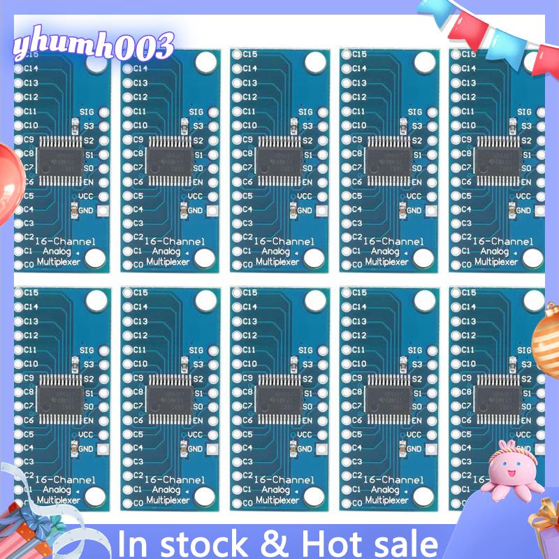 [yhumh003]10Pcs 16CH Analogue Multiplexer Module 74HC4067 CD74HC4067 ...