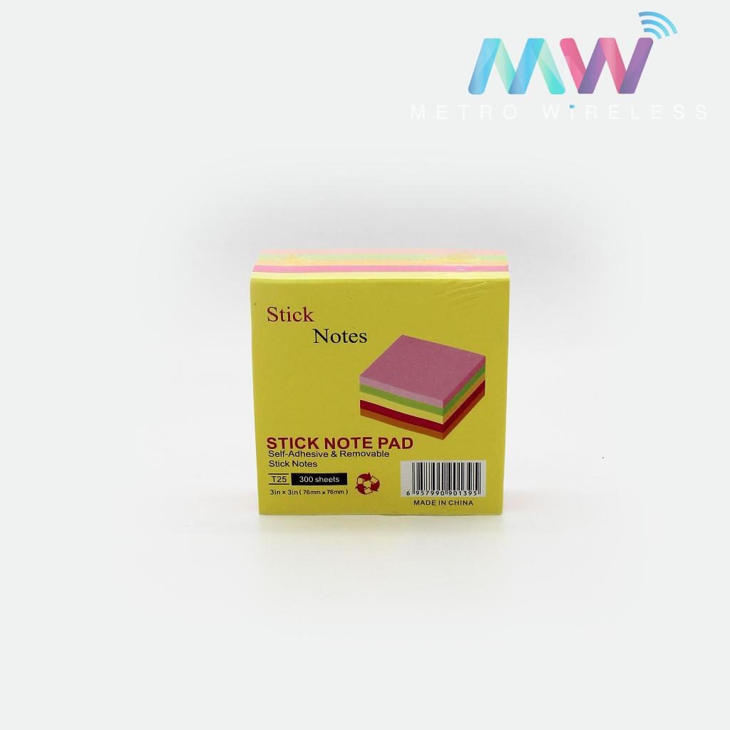 T25 Sticky Notes 3x3 in,Post It Notes Colorful,Super Sticky Post It ...
