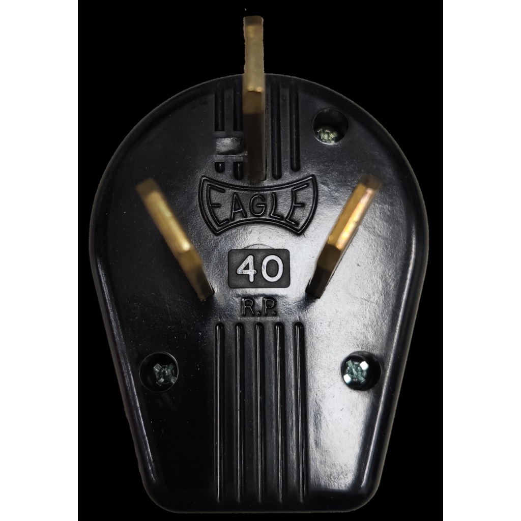 Eagle Range Plug 50A 250V Bakelite - CAT40 | Shopee Philippines
