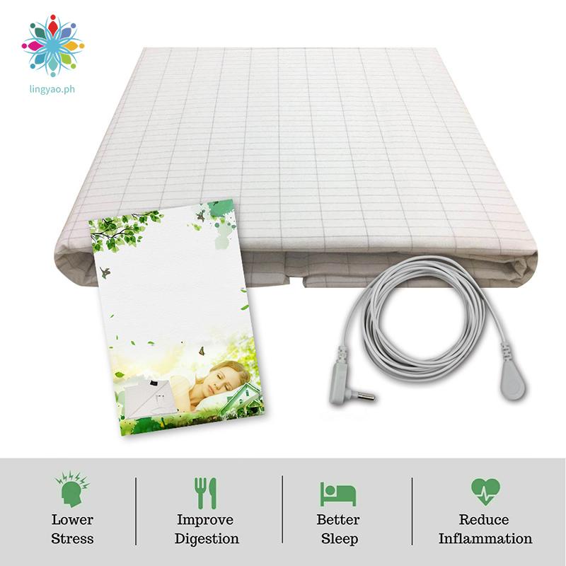 Grounding Mat Grounding Half Sheet with Grounding Cord Ground Earth Bed ...