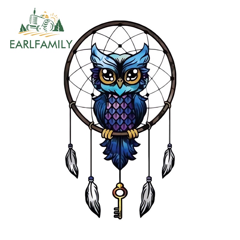 EARLFAMILY 13cm x 7.4cm Owl Car Stickers Humorous Attractive Occlusion ... EARLFAMILY 13cm x 7.4cm Owl Car Stickers Humorous Attractive Occlusion ...