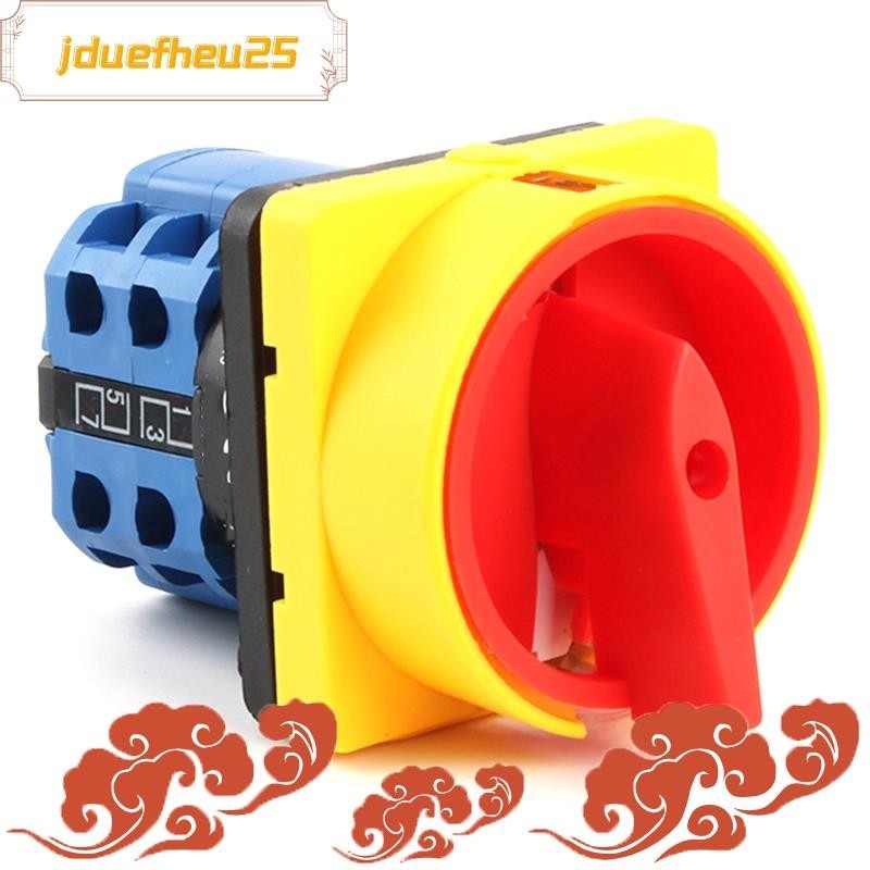 20A OFF-ON 4 Poles Disconnect Isolator Switches LW26GS CA10 48X48mm ...