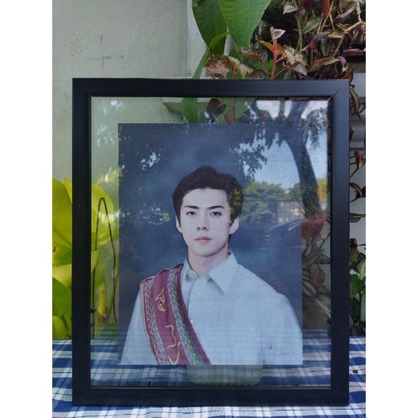 【hot sale】 8×10 inches (8R) with matting PICTURE FRAME( GRADUATION ...