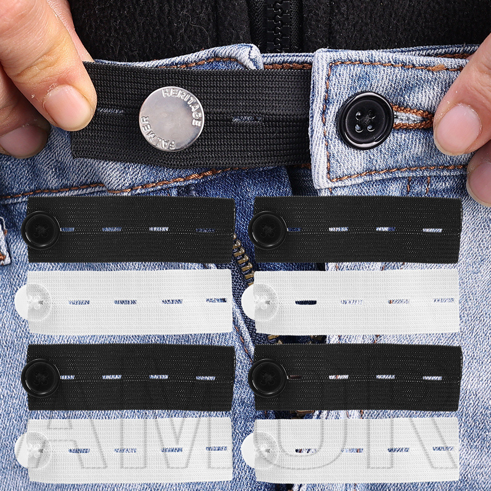 DIY Sewing Supplies - Button Belt - Waist Expander - Unisex Waist Band ...