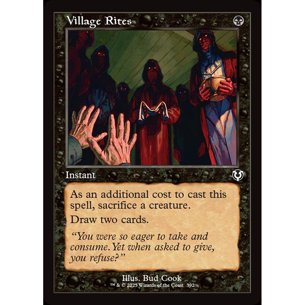 Village Rites (Retro Frame) [Innistrad Remastered] | Shopee Philippines