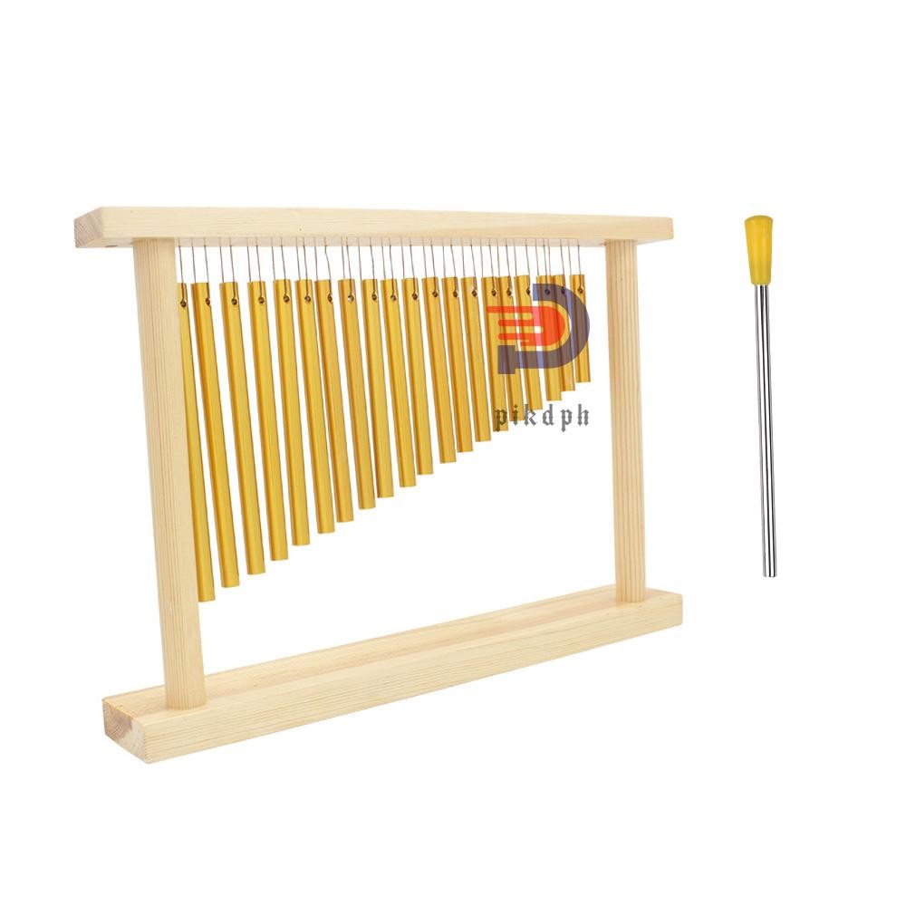 Bar Chimes 20 20-tone Table Stand Stick With Wood Set With Musical ...