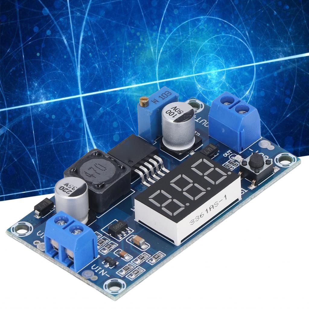 Rriioo Dc to Boost Module Xl6009 for Digits Modules Circuit Board Display Circuitboard Voltmeter ...