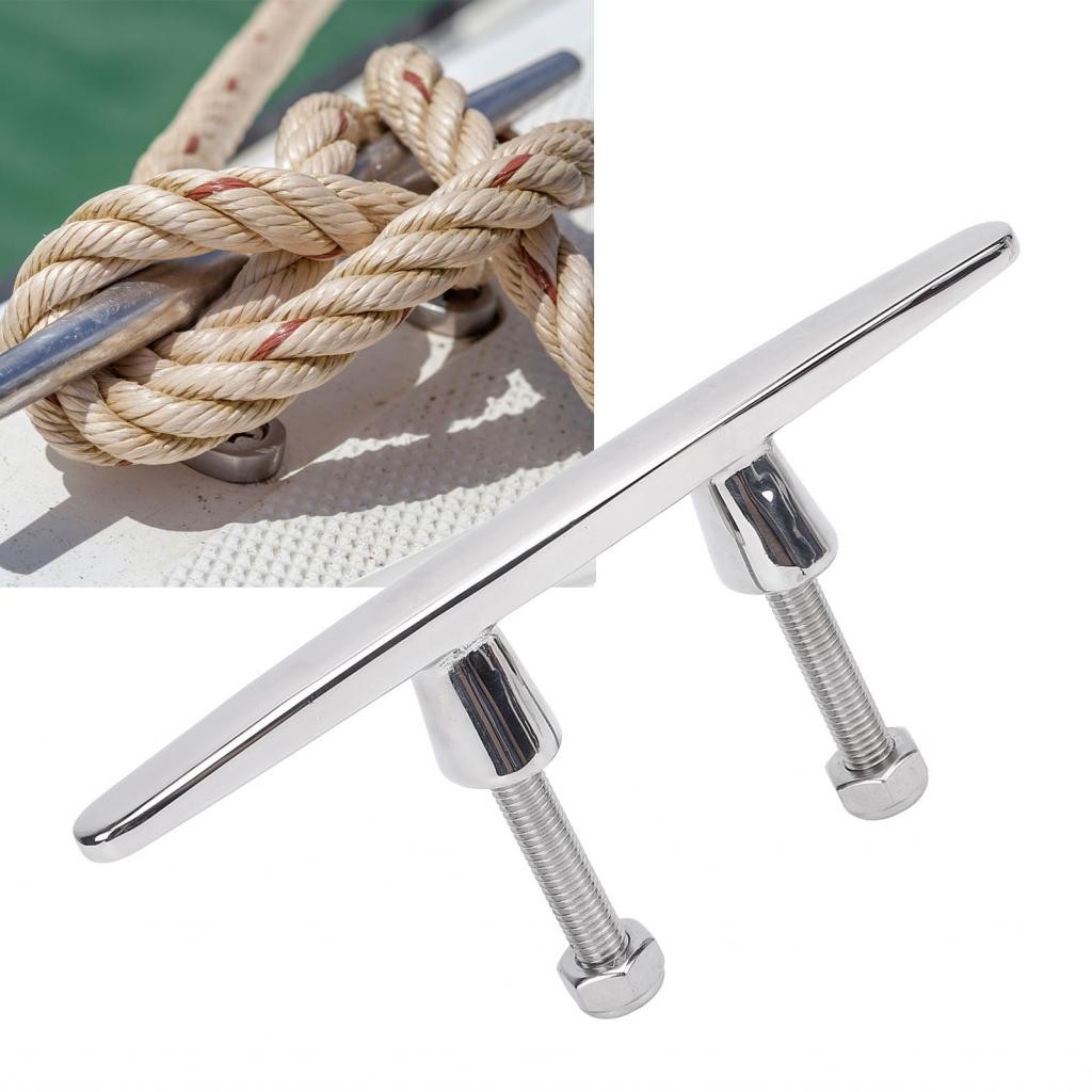 Cloudshop Boat Cleat Open Base 316 Stainless Steel Dock Deck Cleats 8 ...