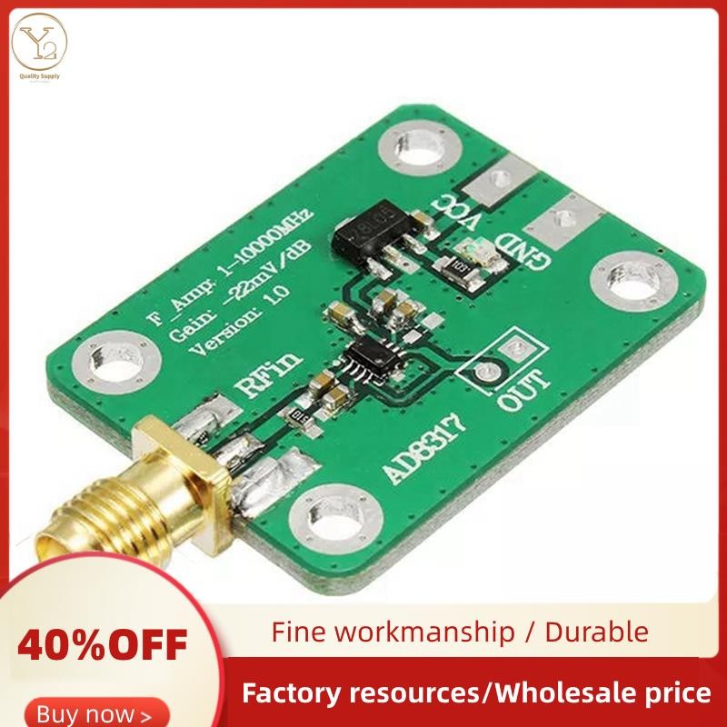 AD8317 High Speed Logarithmic Detector RF Log Detector RF Signal Log Output Power Meter 1M ...