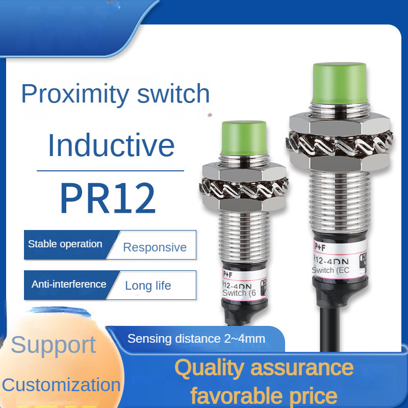 Metal Counting Sensor 4MM with Wire Sensor Inductive Type Proximity ...