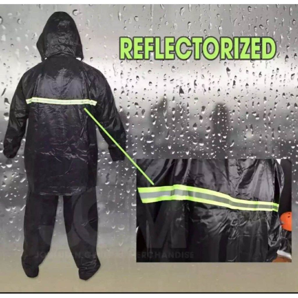 Raincoat and Rain Pants Suit Protection Rainstorm Protection Riding ...