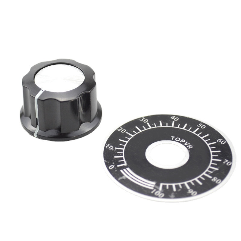 A03 potentiometer knob, scale plate, digital scale plate, scale plate ...
