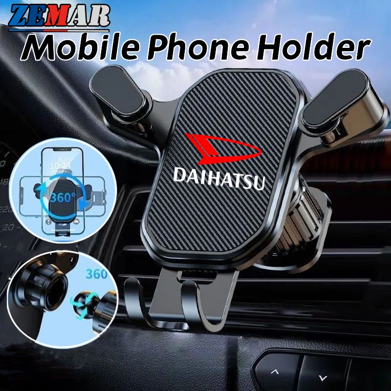 Daihatsu Car Phone Holder Car Air Vent Holder 360 Degree Rotation Cell ...