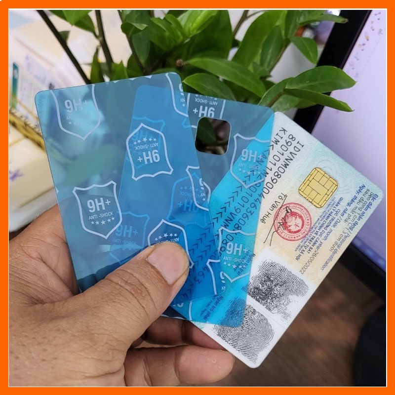 Nano tempered film protects Citizen Identification Card - CCCD ...