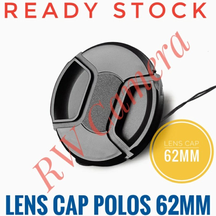 Lens Cap Plain 62mm Lens Cap 62 mm Fuji XF 90mm 56mm 80mm 23mm F1.4 ...