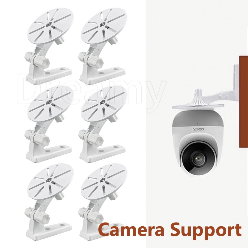 Rotatable Stable No-Drilling Holder / Minimalist White Plastic Camera ...