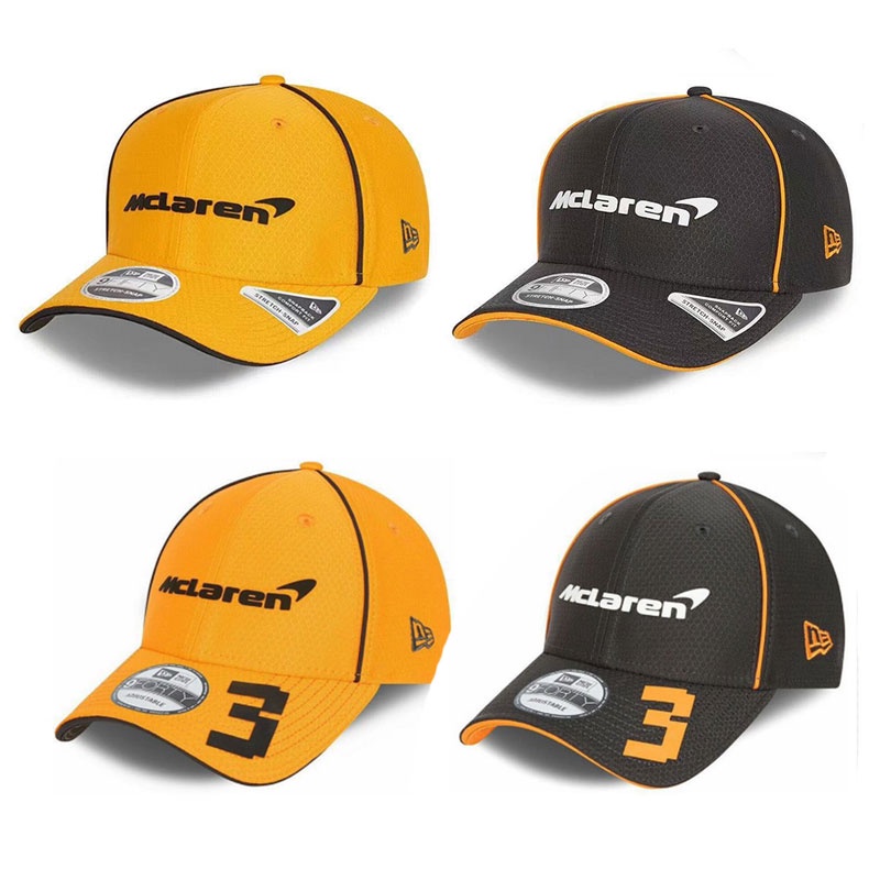 Mclaren Racing Hats for Men and Women 2023 New No.3 Daniel Ricciardo ...
