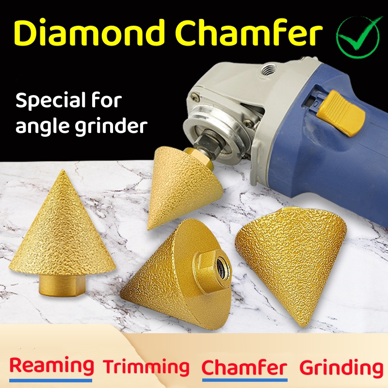 Drilling Bit Diamond Chamfer Bits Milling Tile Cutter Marble Concrete ...