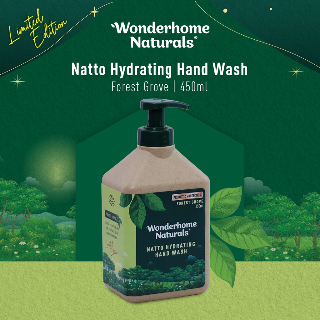 Wonderhome Naturals Limited Edition Hand Wash Forest Grove 450ml ...