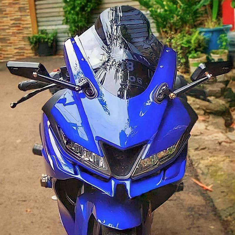 Visor/WINDSHIELD R15 v3 MODEL JENNG SMOKE COLOR CLEAR AND PARK BLACK ...