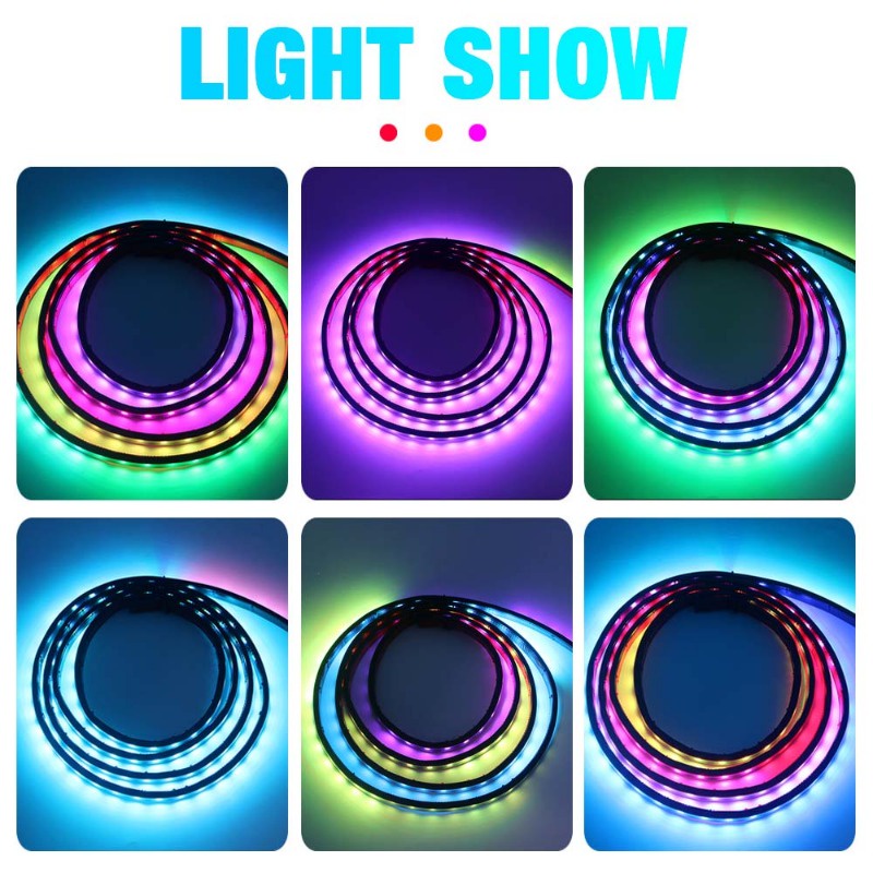 12V-24V Strobe Running Streamer Led Light Strip For Car Van Truck ...