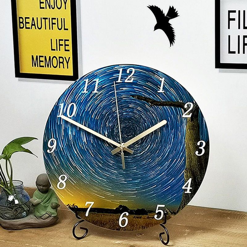 Nordic Luxury Creative Wall Clock Living Room Clock TV Cabinet Clock ...