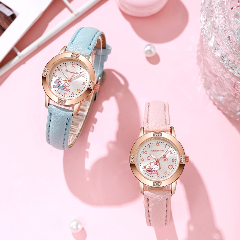 New Cartoon Sanrio My Melody Watch with Rose Gold Diamond Latest ...