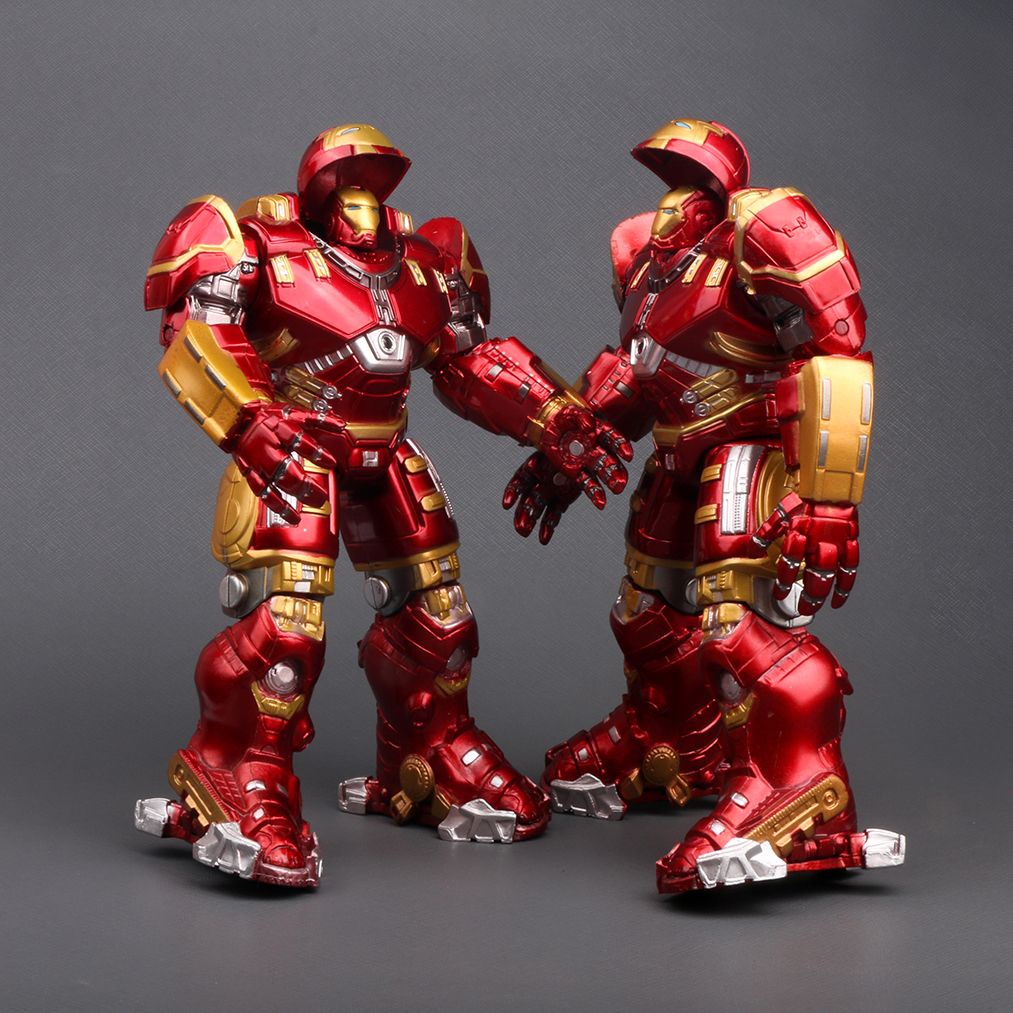 Marvel Hand-Made Avengers Anti-Hulk Mech Captain America Luxury Model ...