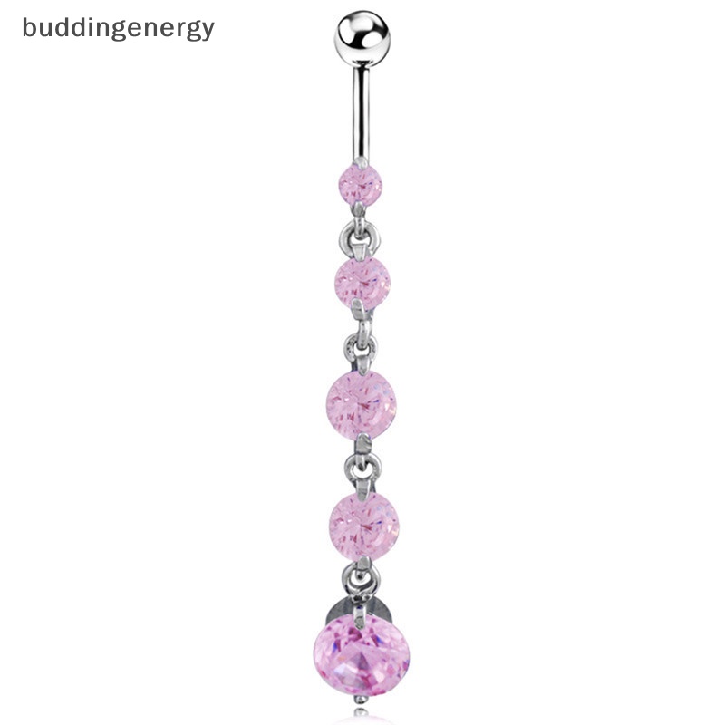 {buddi} Beauty Crystal Rhinestone Navel Belly Button Ring Bar Body