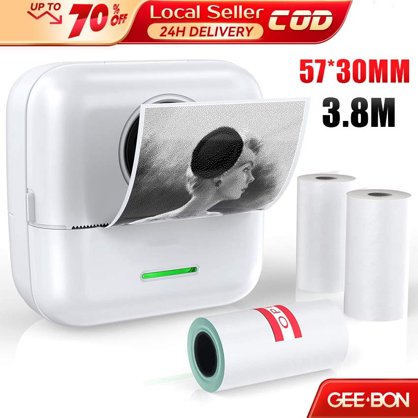 GEEBON Paperang Sticker Paper Roll For Paperang Printer Printing Photo ...