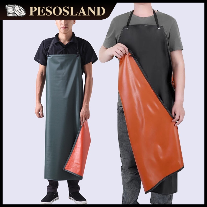 PU Apron Waterproof Chemical Resistant Waterproof Antifouling Apron For ...