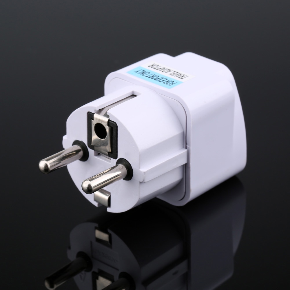 Universal US UK AU To EU Plug USA To Euro Europe Travel Wall AC Power Charger Outlet Adapter ...