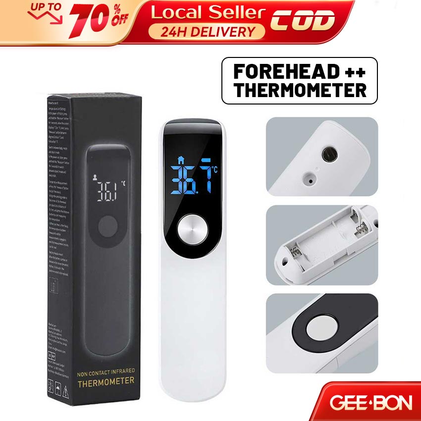 GEEBON Medical Infrared Thermometer Body Forehead Thermometer Laser ...