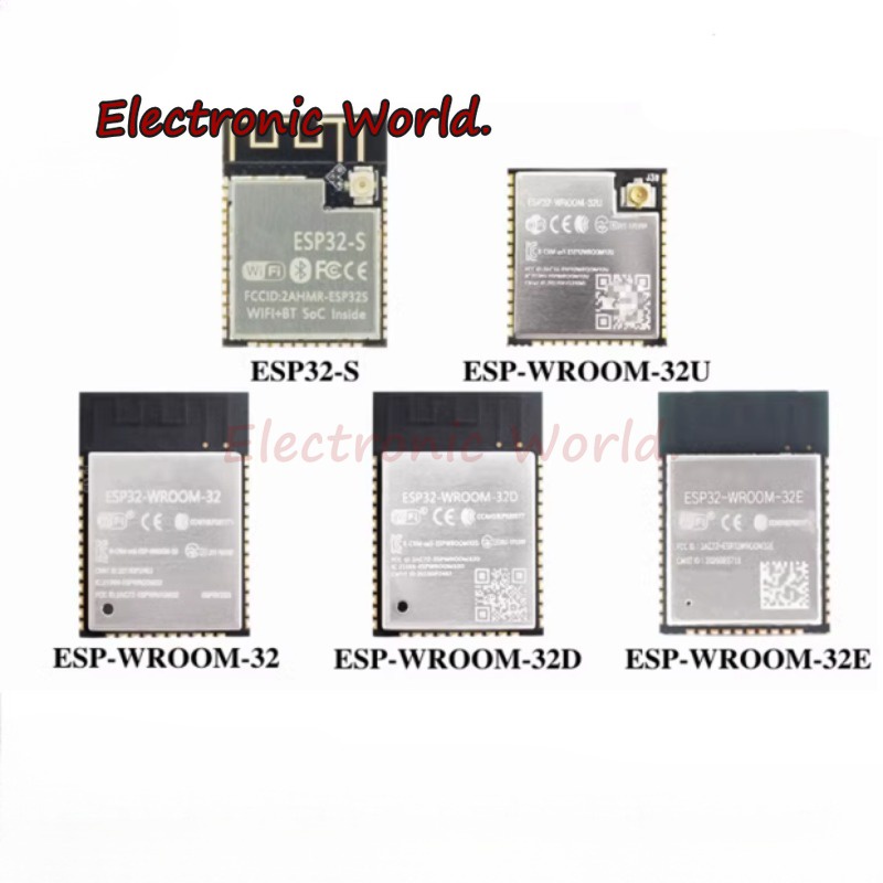 [New] Esp32 Module ESP-WROOM-32U/32D/32E ESP-32SWiFi Bluetooth Dual ...