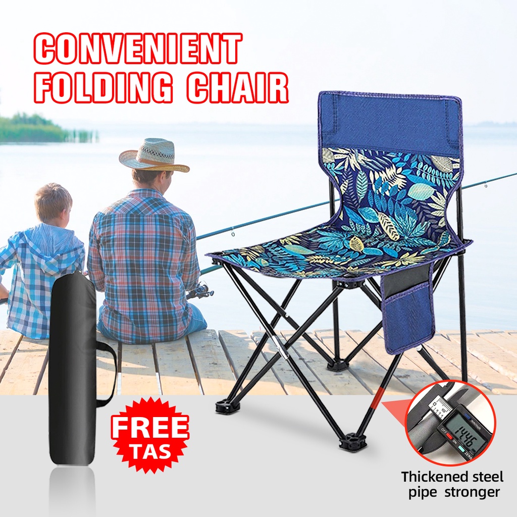 Folding Camping Chair Foldable Outdoor Chair for Camping Beach Chair ...