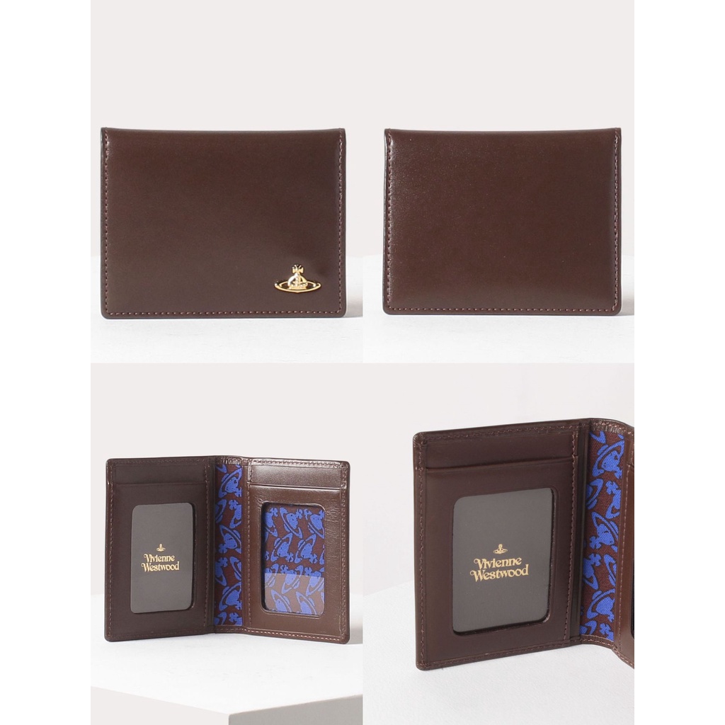 [Kenzero & Vw] Cowhide Simple Card Holder ID Holder Original Gift Box ...