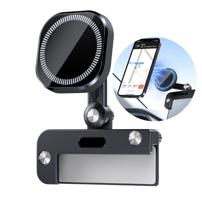 EDB* Rotate Magnetic Car Center Control Display Holder Foldable ...