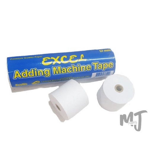 4 ROLLS. 1 TUBE. Adding Machine Paper Tape, 2 ¼ inches (Veco or Excel ...