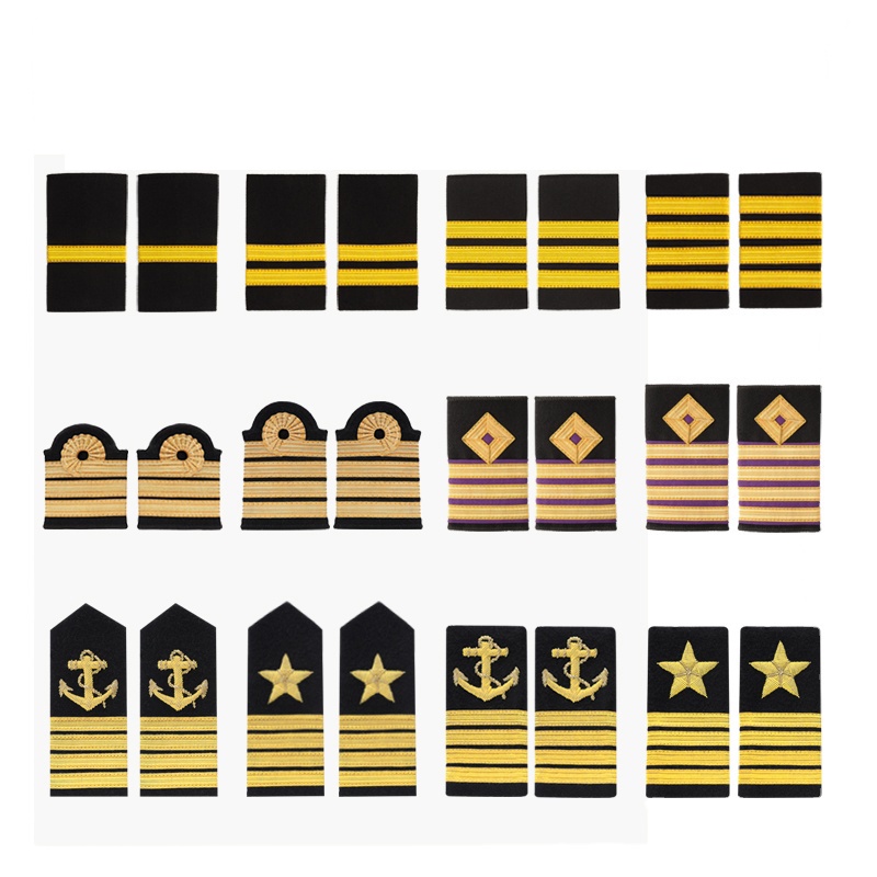 Aviation Uniform Accessories - Bullion Braid Ribbon Shoulder Straps for ...